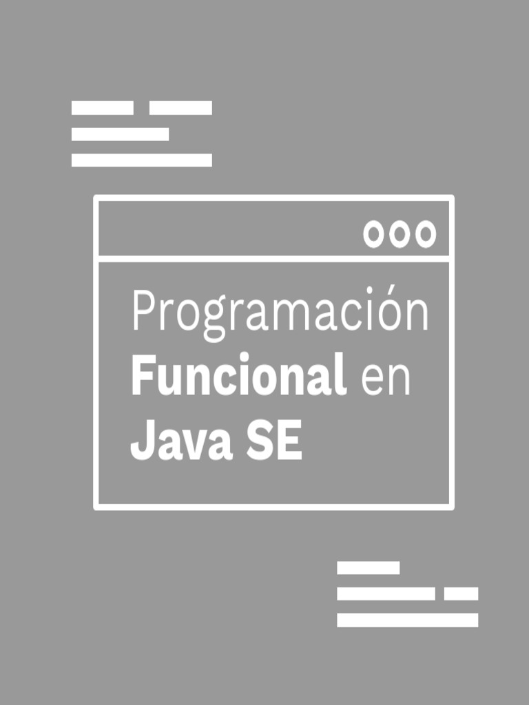 Java Programacion Funcional | PDF | Función (Matemáticas) | Java (lenguaje de programación)