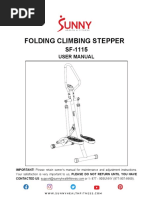 Mini Stepper Owner's Manual | PDF | Aerobic Exercise | Physical Exercise