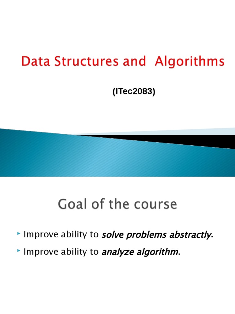 Data Structure Algorithm CH 1 | PDF | Algorithms | Software Engineering