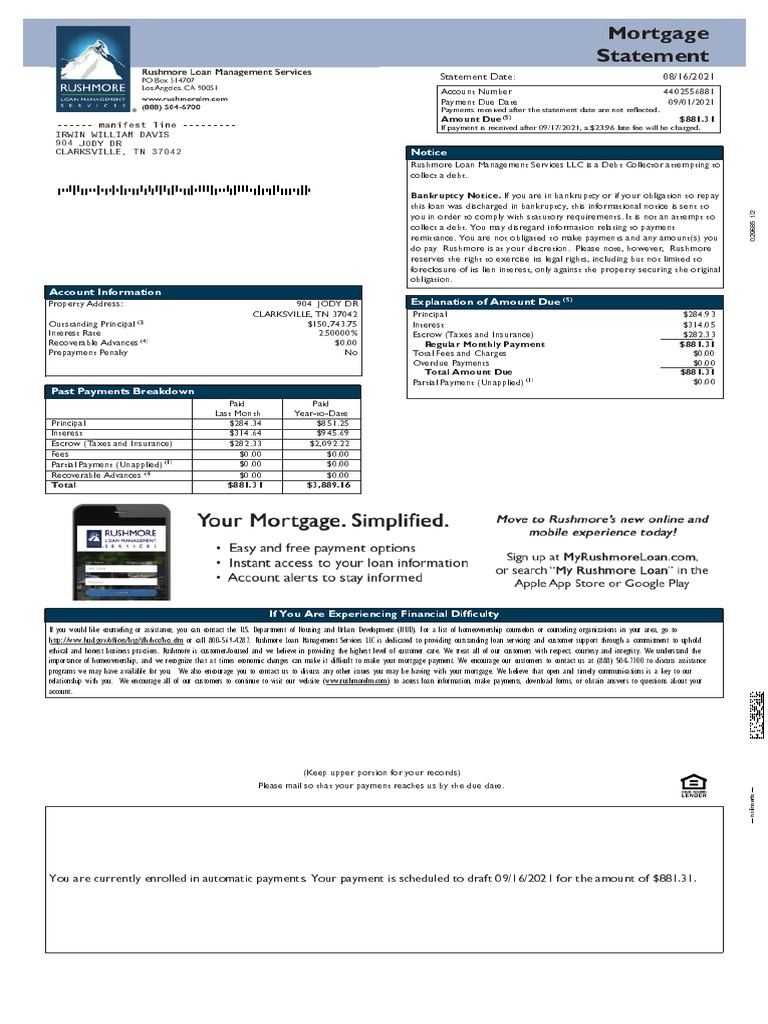Document | PDF | Mortgage Loan | Loans