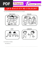 Mi Comunidad Pre Kinder | PDF