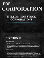 Non-Stock Corporation Overview Philippines | PDF | Corporations ...