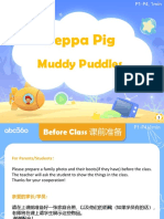 Peppa Pig S01E01 Muddy Puddles | PDF