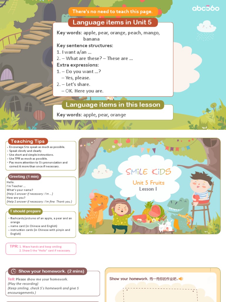 Language Items in Unit 5 | PDF