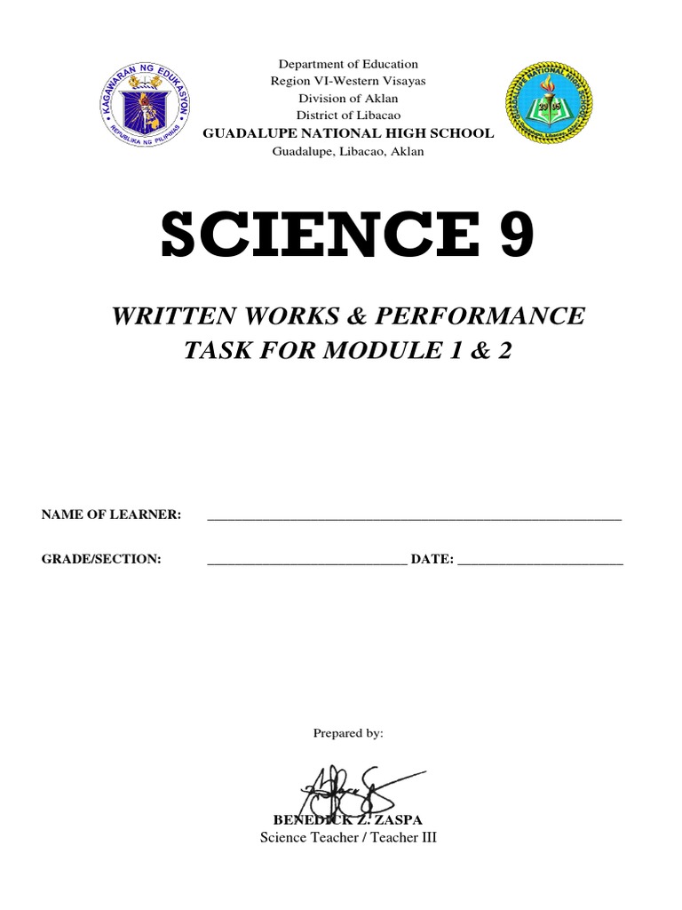 Science 9 Chemistry | PDF | Chemical Compounds | Ionic Bonding