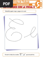 Actividades de la Vocal E | PDF