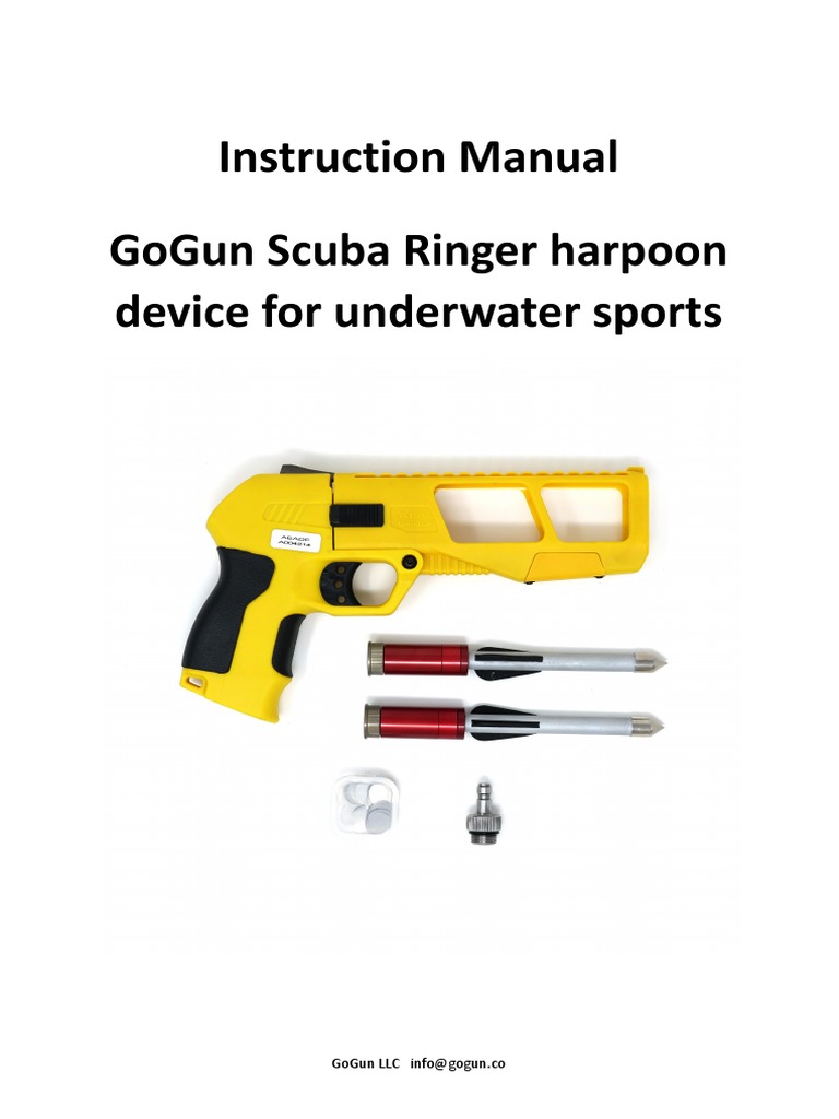 Scuba Ringer Instruction Manual | PDF | Scuba Diving | Trigger (Firearms)
