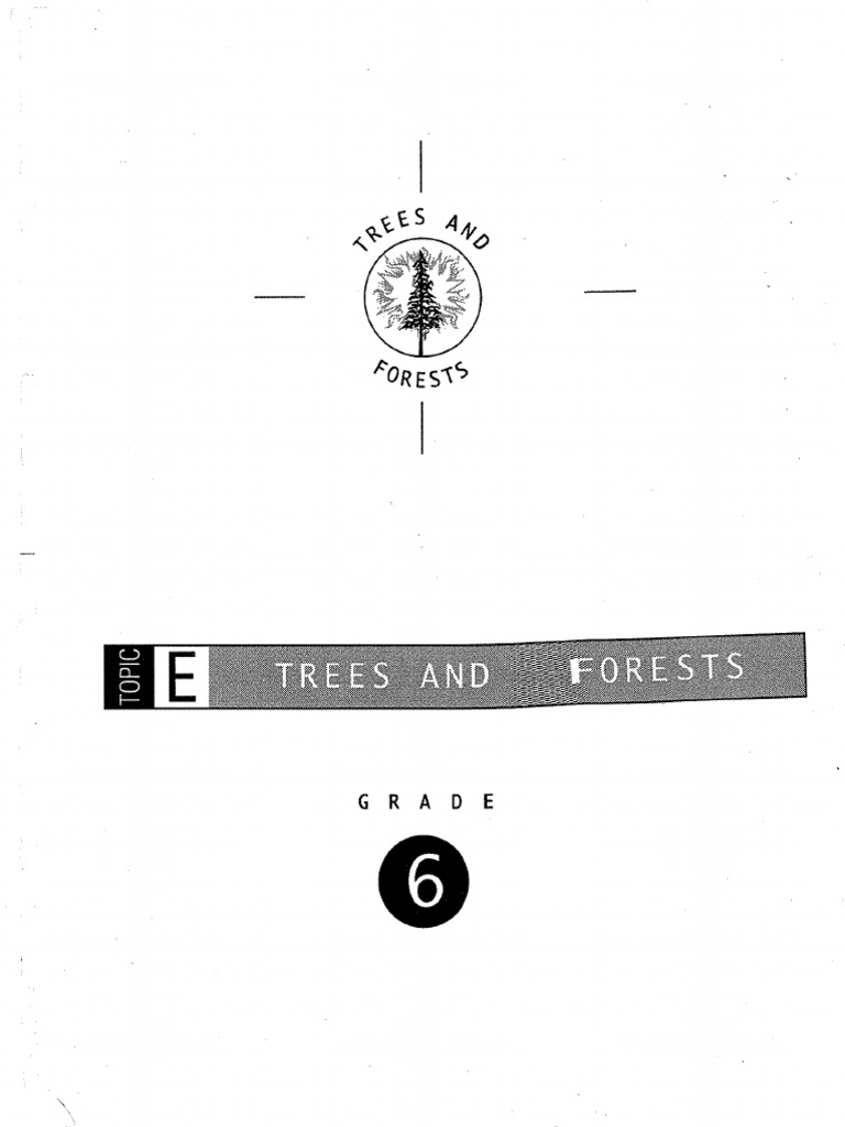Trees and Forest Unit Grade 6 | PDF
