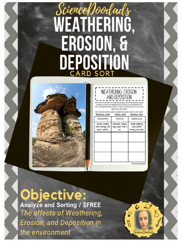 Weathering, Erosion, Deposition - Sorting Activity | PDF | Erosion | Sand