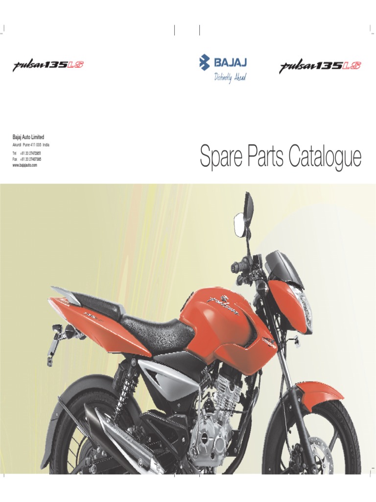 Pulsar 135 Ls SPC | PDF | Clutch | Transmission (Mechanics)