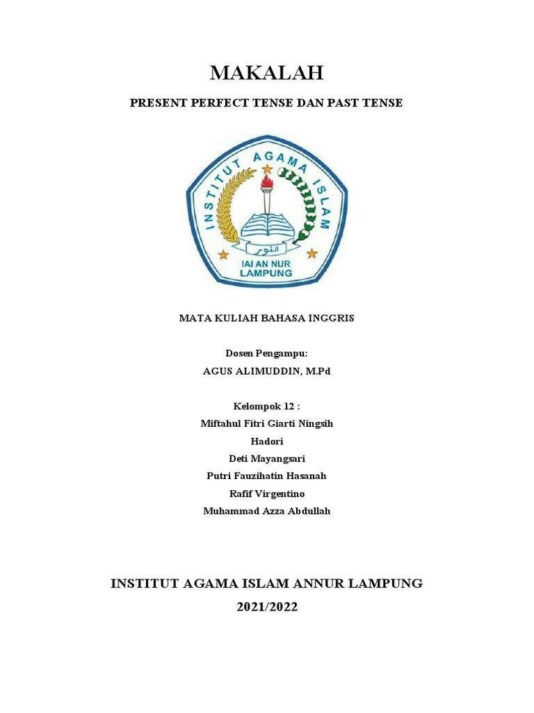 Makalah Bahasa Inggris Oke | PDF