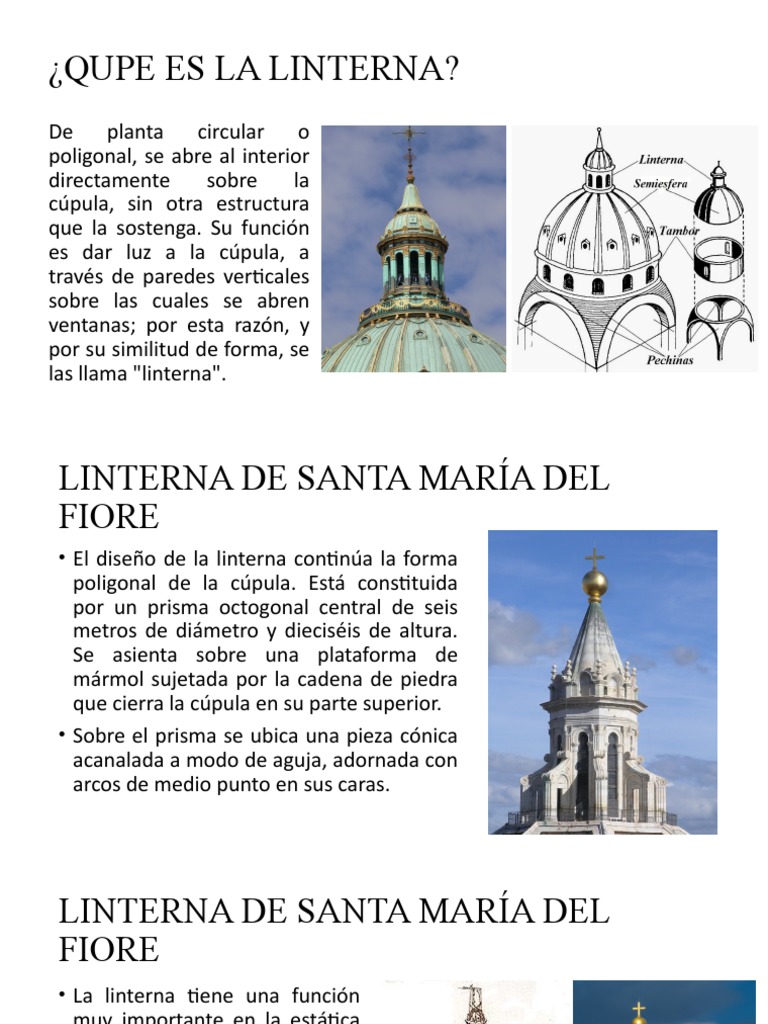 Linterna y Tambor en Arquitectura | PDF | Hazme | Miguel Ángel