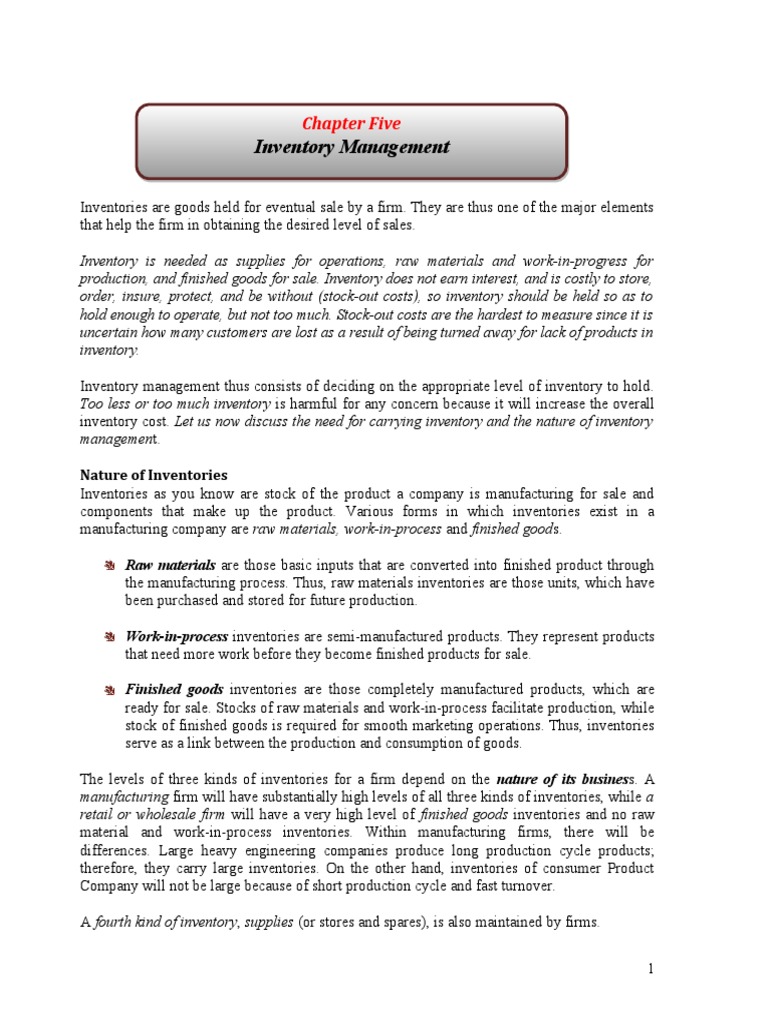 Essentials of Inventory Management | PDF | Inventory | Business