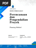 PDM: Metode Penjadwalan Proyek | PDF