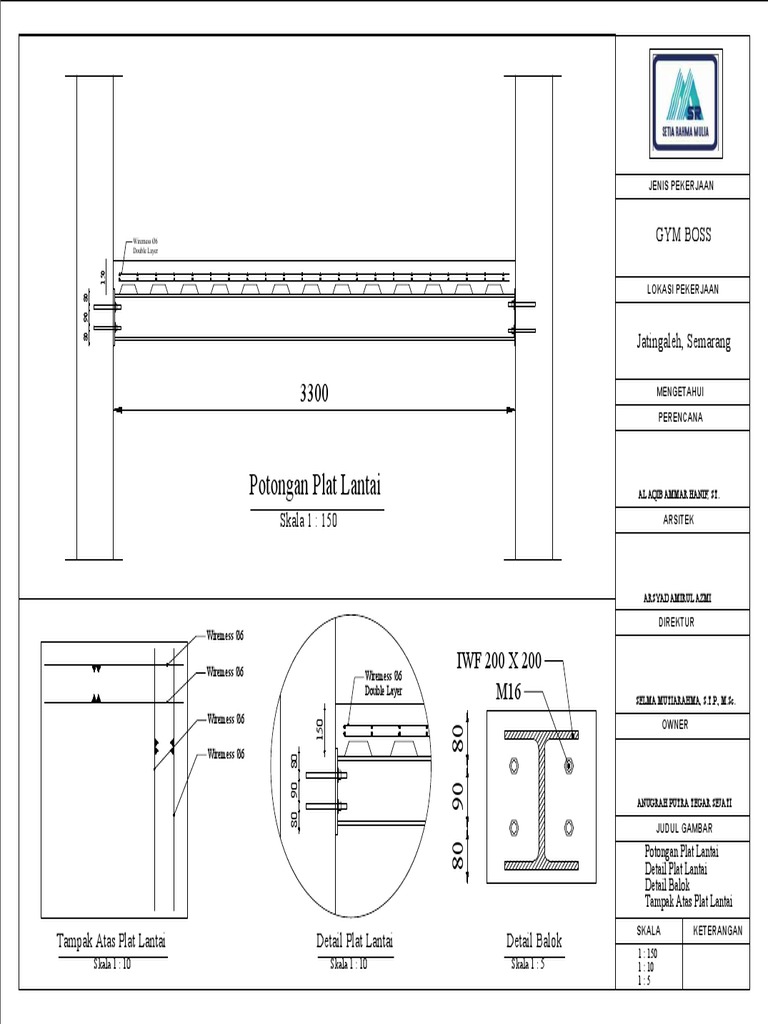 6.detail Plat Lantai | PDF