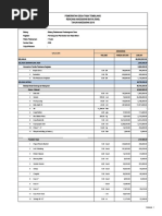 Contoh RAB Jembatan Rangka Baja 7m X 45m | PDF | Griya & Taman