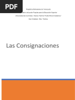 Cuadro Comparativo de Consignador y Consignatario | PDF