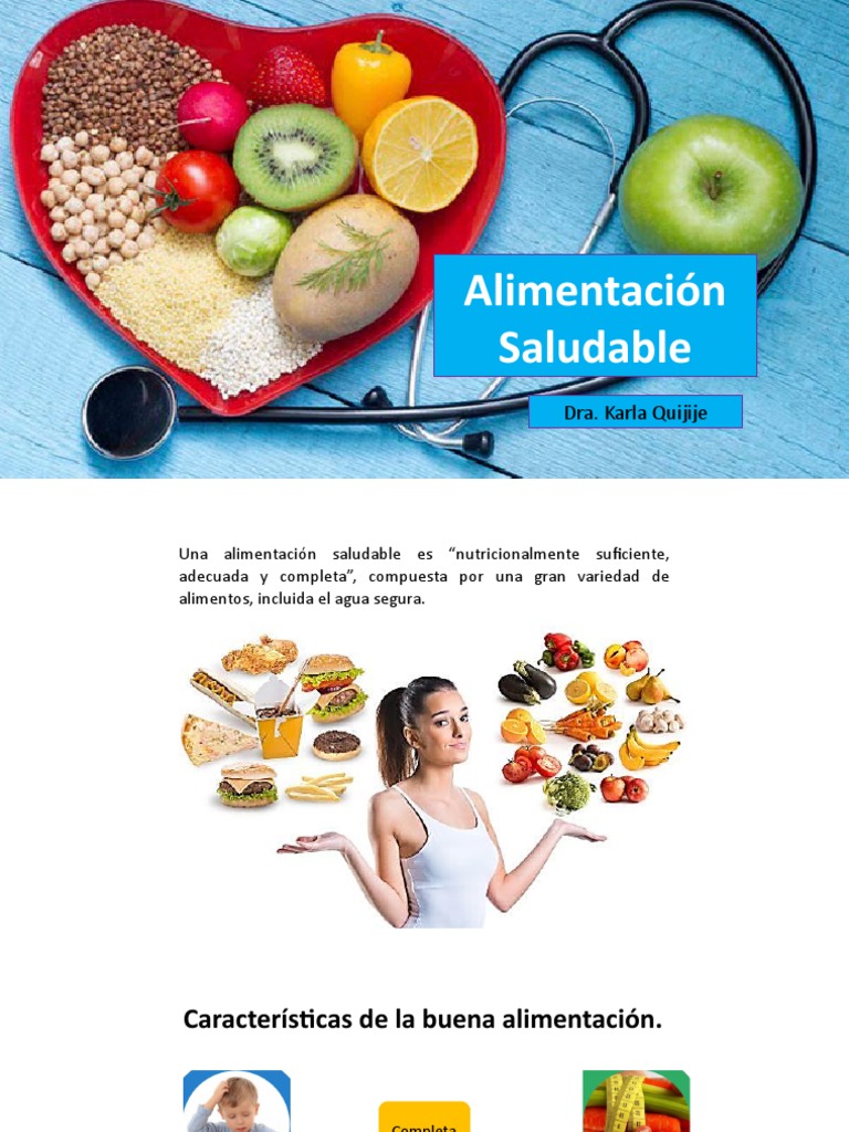 Alimentacion Saludable | PDF | Alimentos | Dieta y nutrición