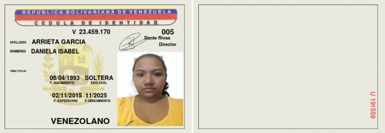 Cedula Daniela | PDF