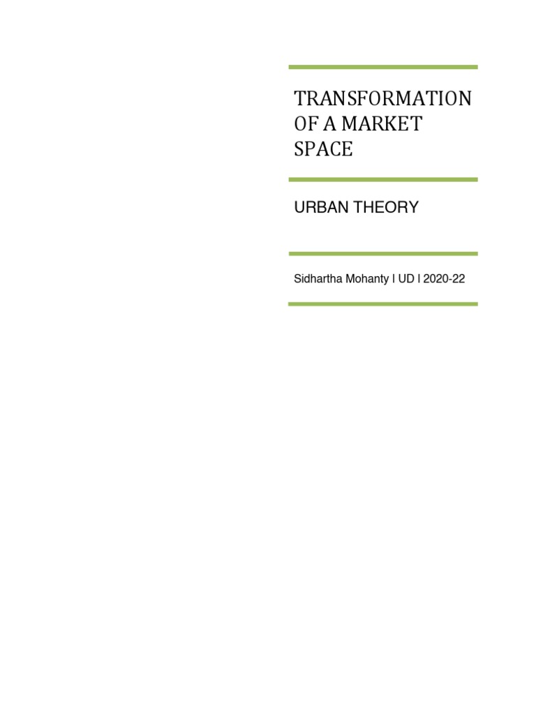 Rourkela's Ambagan Market Transformation | PDF | Market (Economics ...
