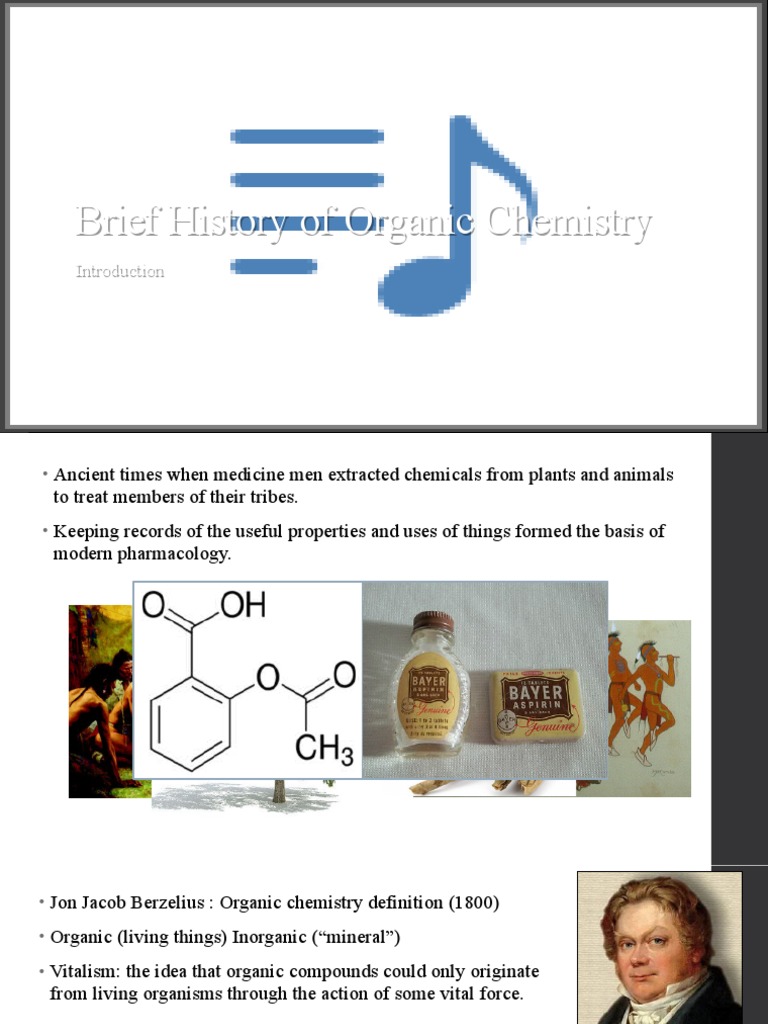 Brief History of Organic Chemistry | PDF