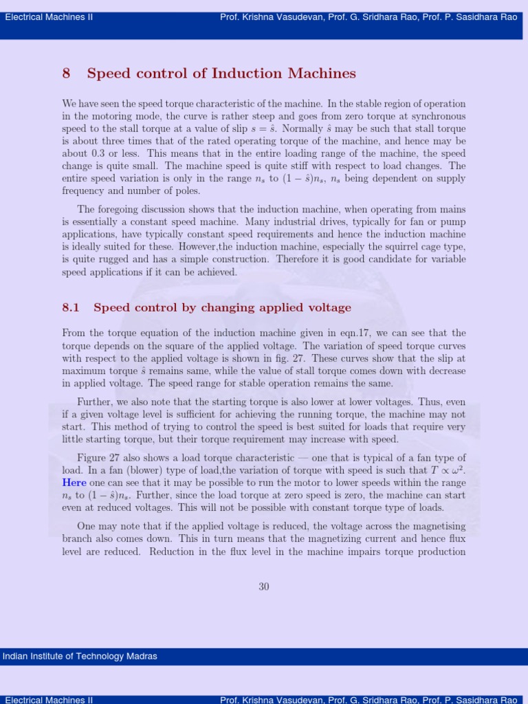 Induction Motor Control | PDF