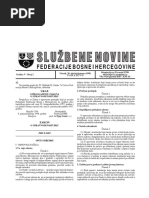 Zakon o Upravnom Postupku FBiH Integralni | PDF