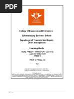 Uj Bcom Transportlogisticsmanagement2025 Brochure | PDF | University And College Admission | Gce ...