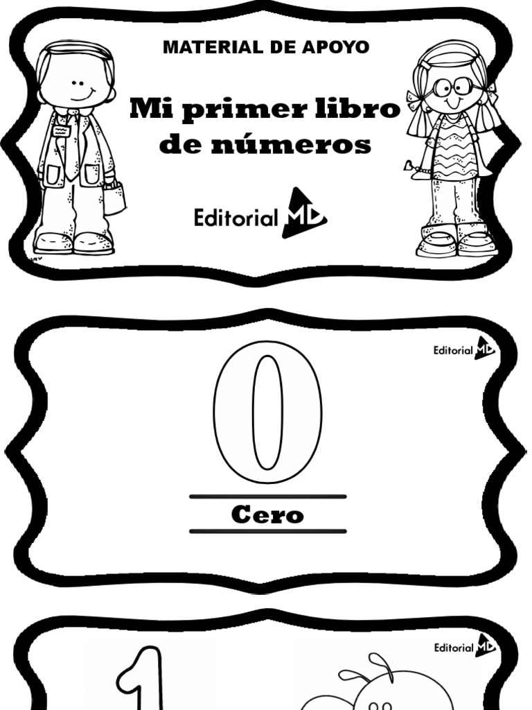 Mi Primer Libro de Números | PDF