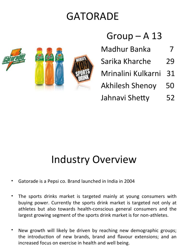 Understanding Customer Perceptions of Gatorade: Insights on Preferences ...
