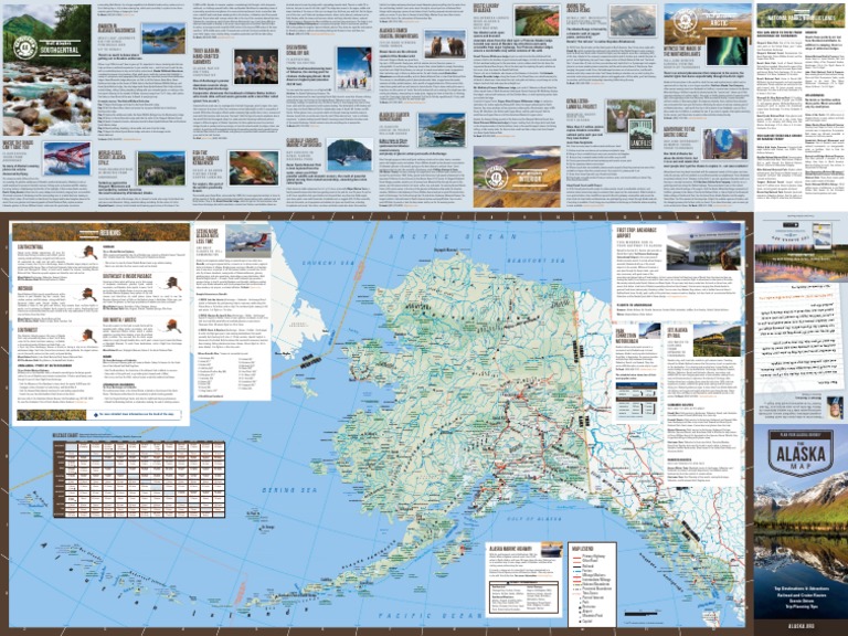 2020 AlaskaMap | PDF | Denali | Alaska