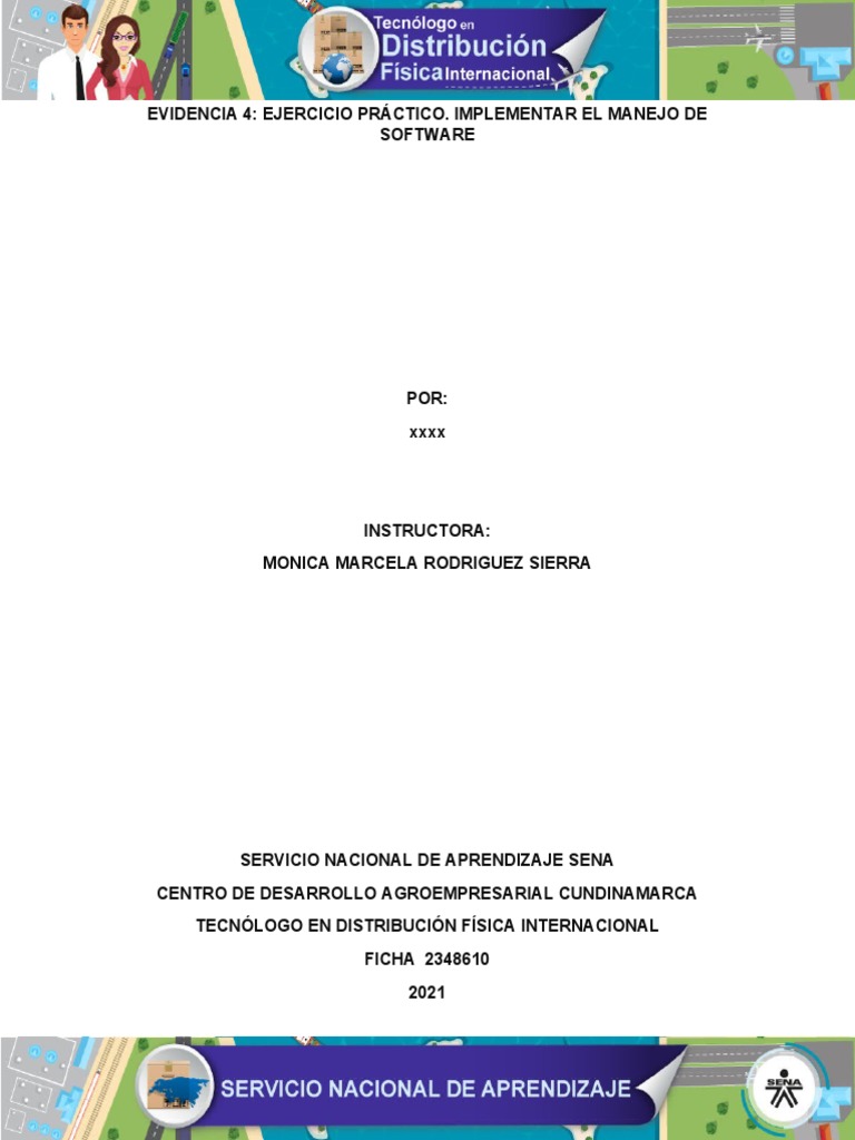 Evidencia 4 Ejercicio Práctico Implementar El Manejo de Software | PDF ...