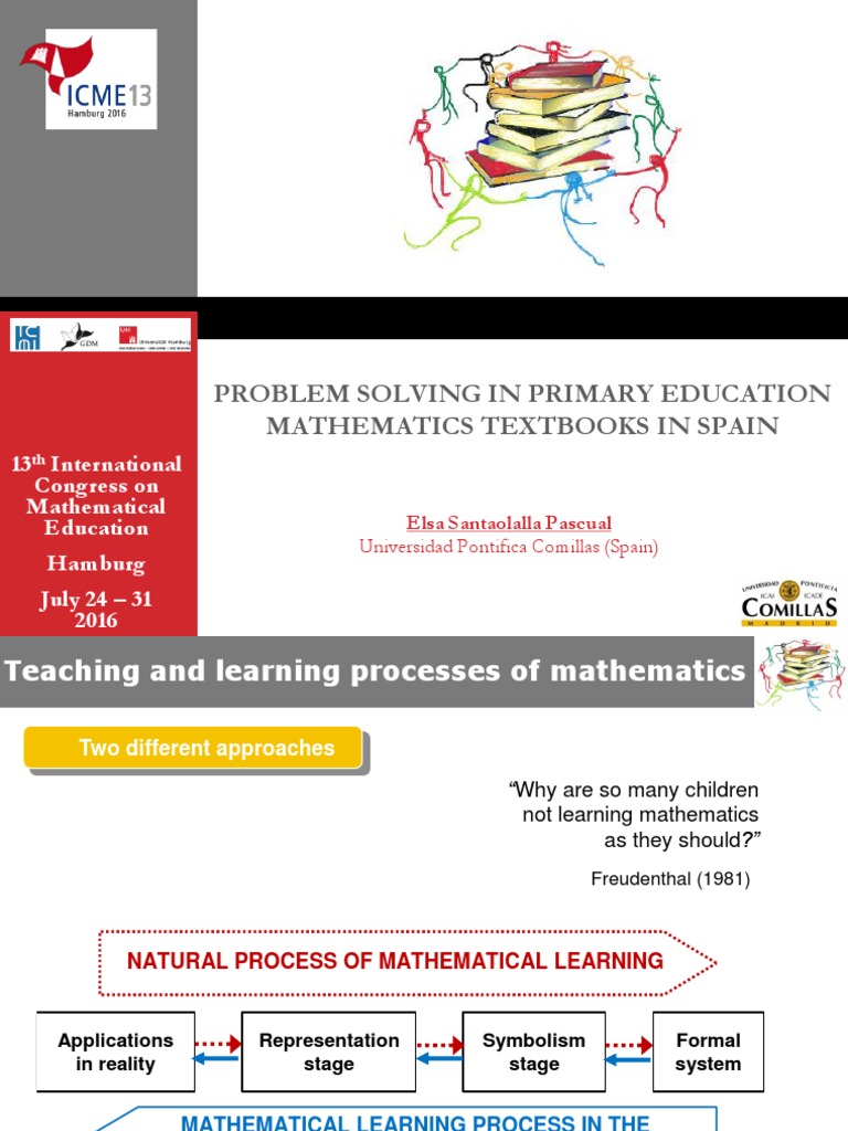 Problem Solving in Primary Education Mathematics Textbooks in Spain ...