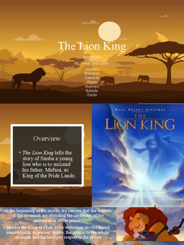 The Lion King Film Analysis | PDF