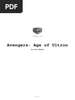 Avengers: Infinity War Script Excerpt | PDF