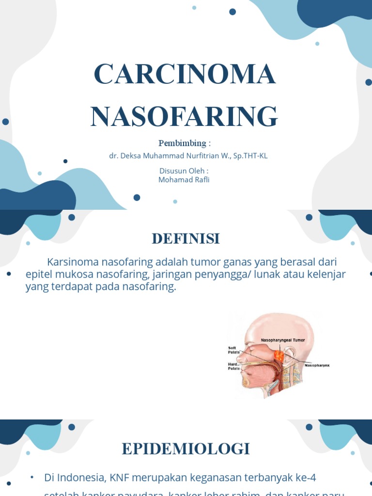 CA Nasofaring Mohamad Rafli 20190420025 | PDF