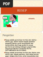 Resep, Copy Resep, Etiket Dan Kelengkapannya | PDF