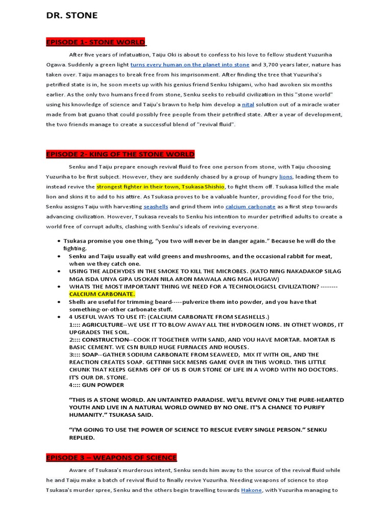 DR - Stone | PDF | Gunpowder | Incandescent Light Bulb