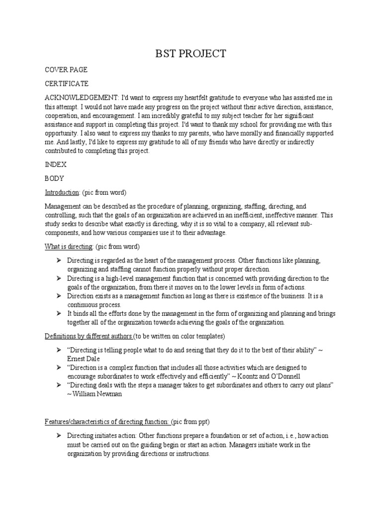 BST Project Text | PDF | Motivational | Motivation