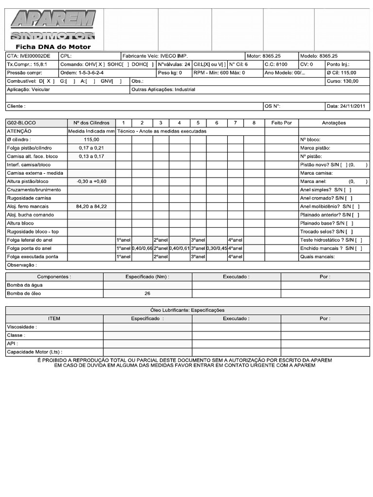 Iveco 8365.25 - 6cil | PDF