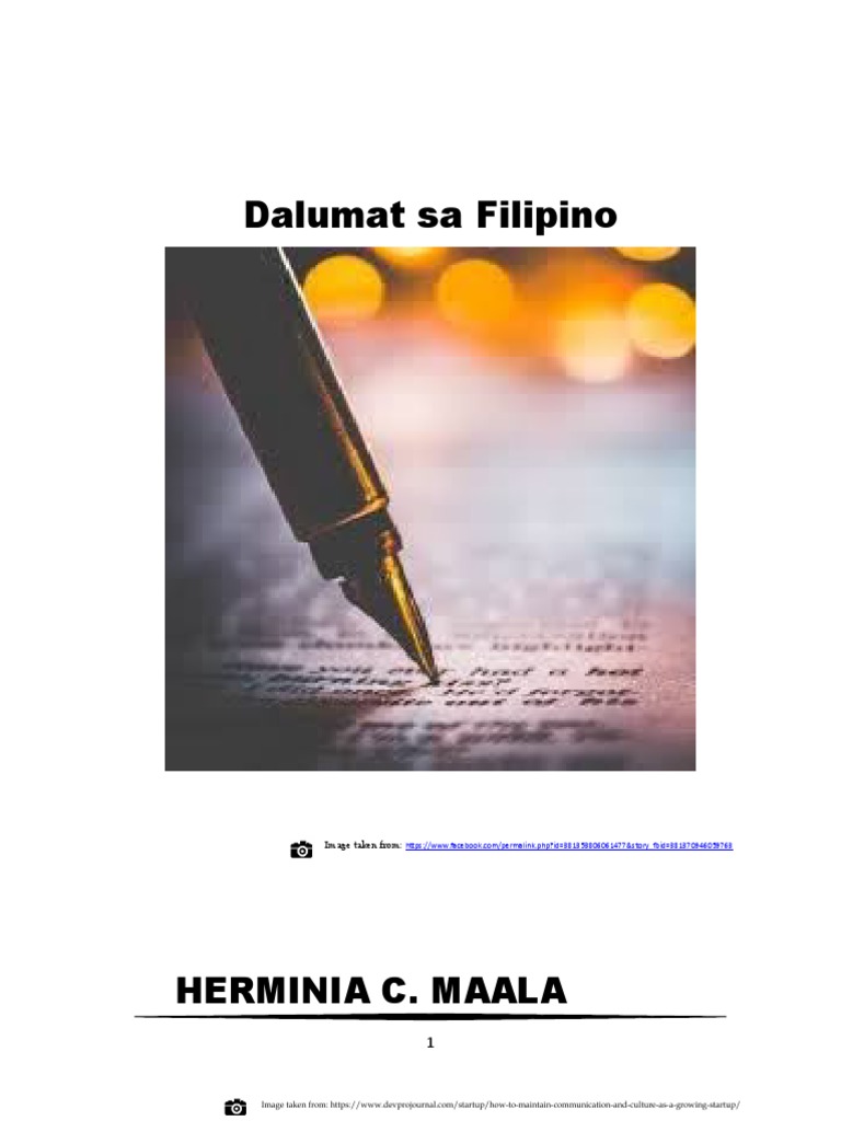 Dalumat - Modyul Yunit 1 4 Buo | PDF