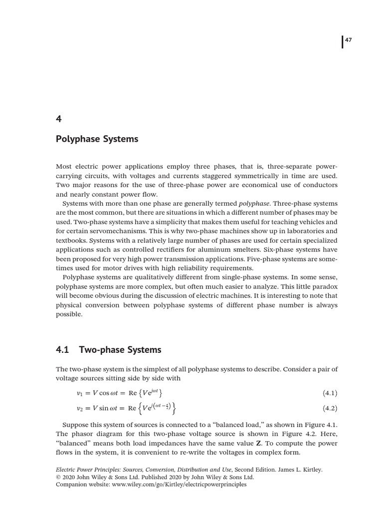 Pertemuan 4 Polyphase System | PDF | Classical Mechanics | Quantity