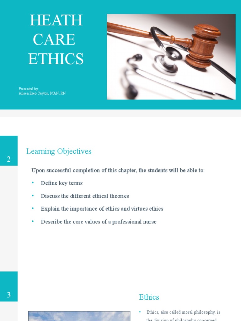 Healthcare Ethics Overview and Theories | PDF | Morality | Value (Ethics)