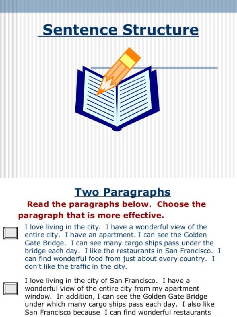 Basic Sentence Patterns: An Overview of 6 Common Structures | PDF ...