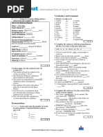 Blueprint 3 Student Book Answer Key | PDF | English Language | Vocabulary