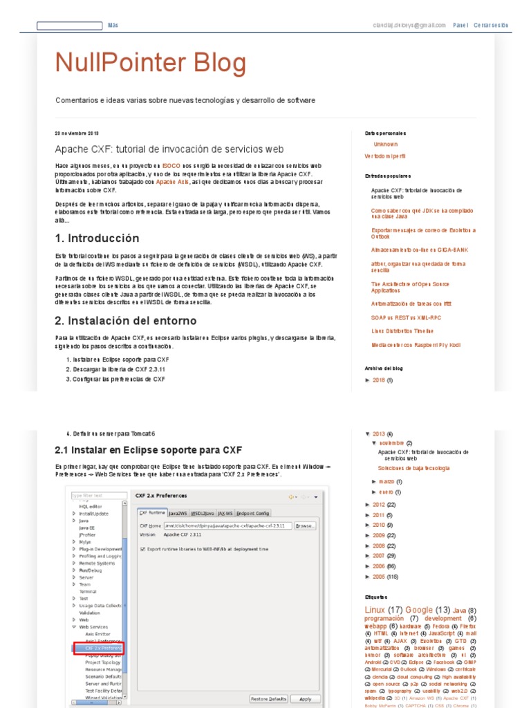 NullPointer Blog - Apache CXF - Tutorial de Invocación de Servicios Web ...