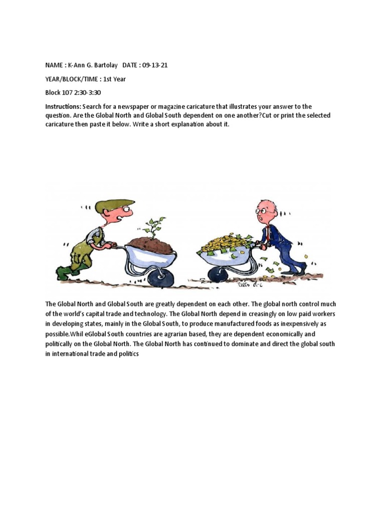 Instructions: Search For A Newspaper or Magazine Caricature That ...