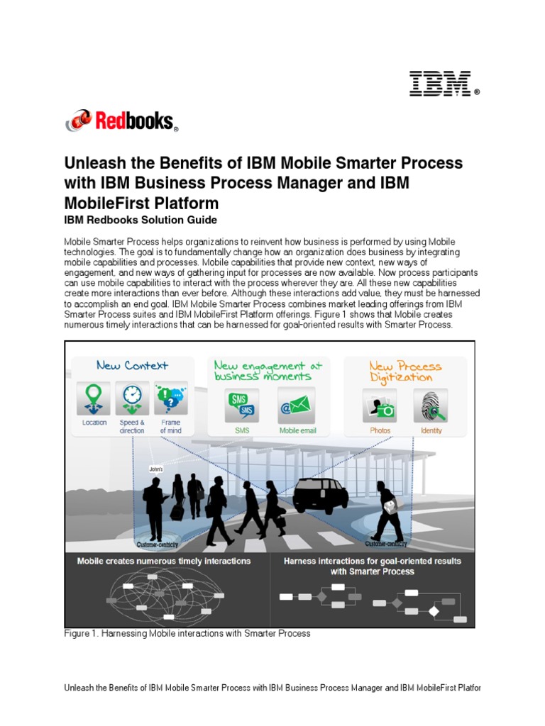 Unleash The Benefits of Ibm Mobile Smarter Process With Ibm Business ...