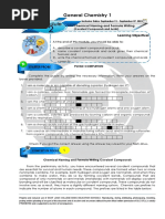 GEN CHEM - Module 2 - Answer Key | PDF | Acid | Nitrogen