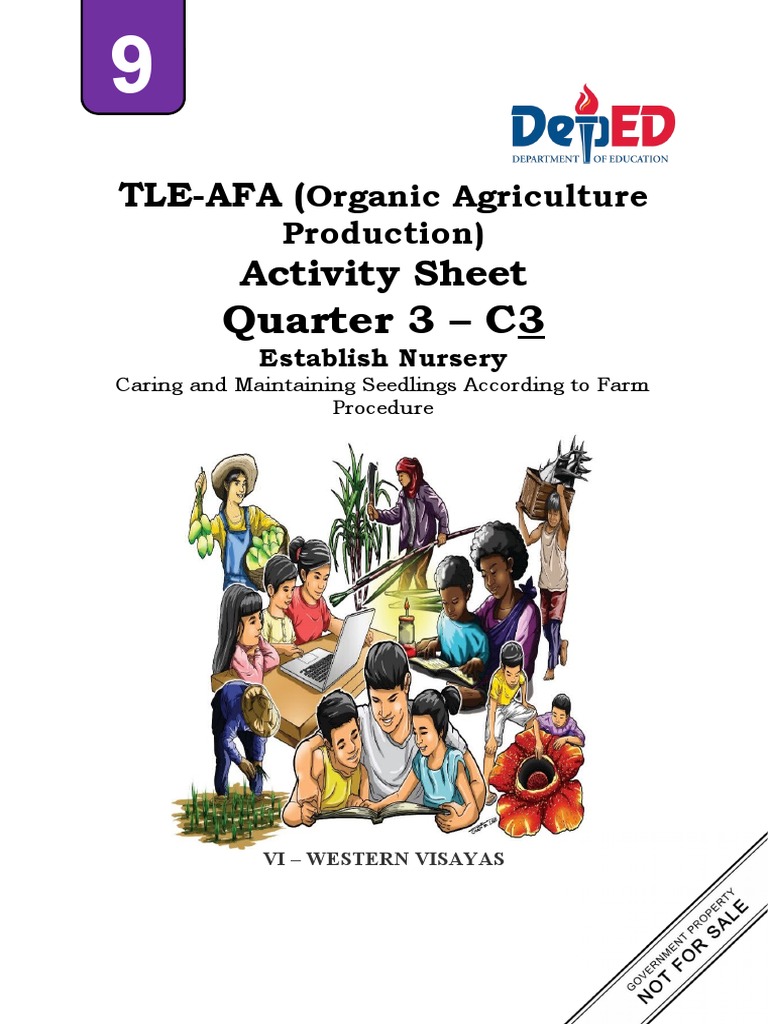 Tle Afa Agriculture9 Pov q3 Las 3 | PDF | Learning | Germination